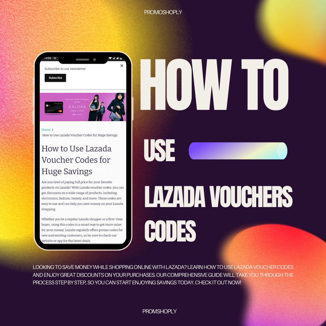 6 Steps on How to Use Lazada Voucher Codes for Huge Savings